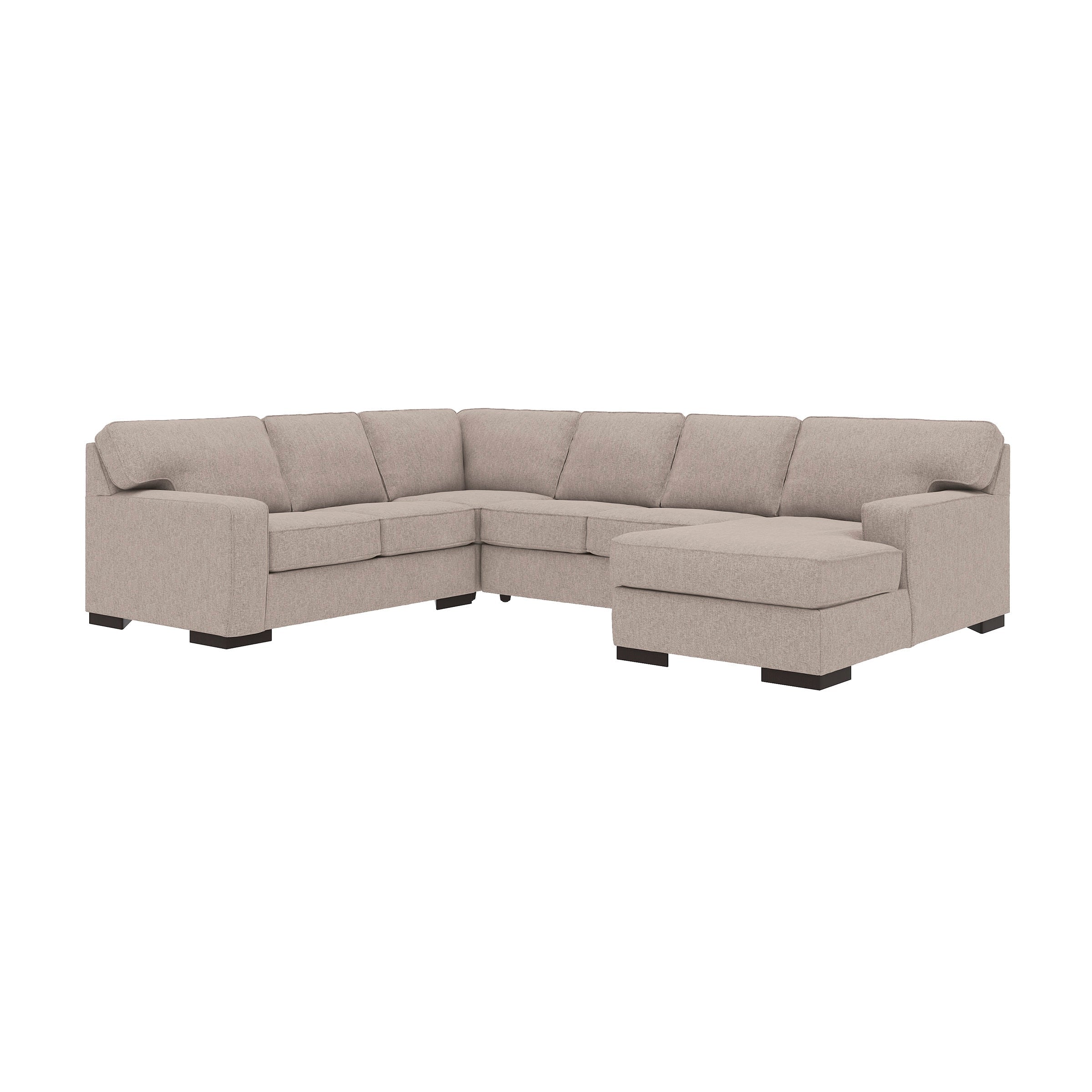 Ashlor Nuvella 4 Piece Sectional with Chaise Right Facing
