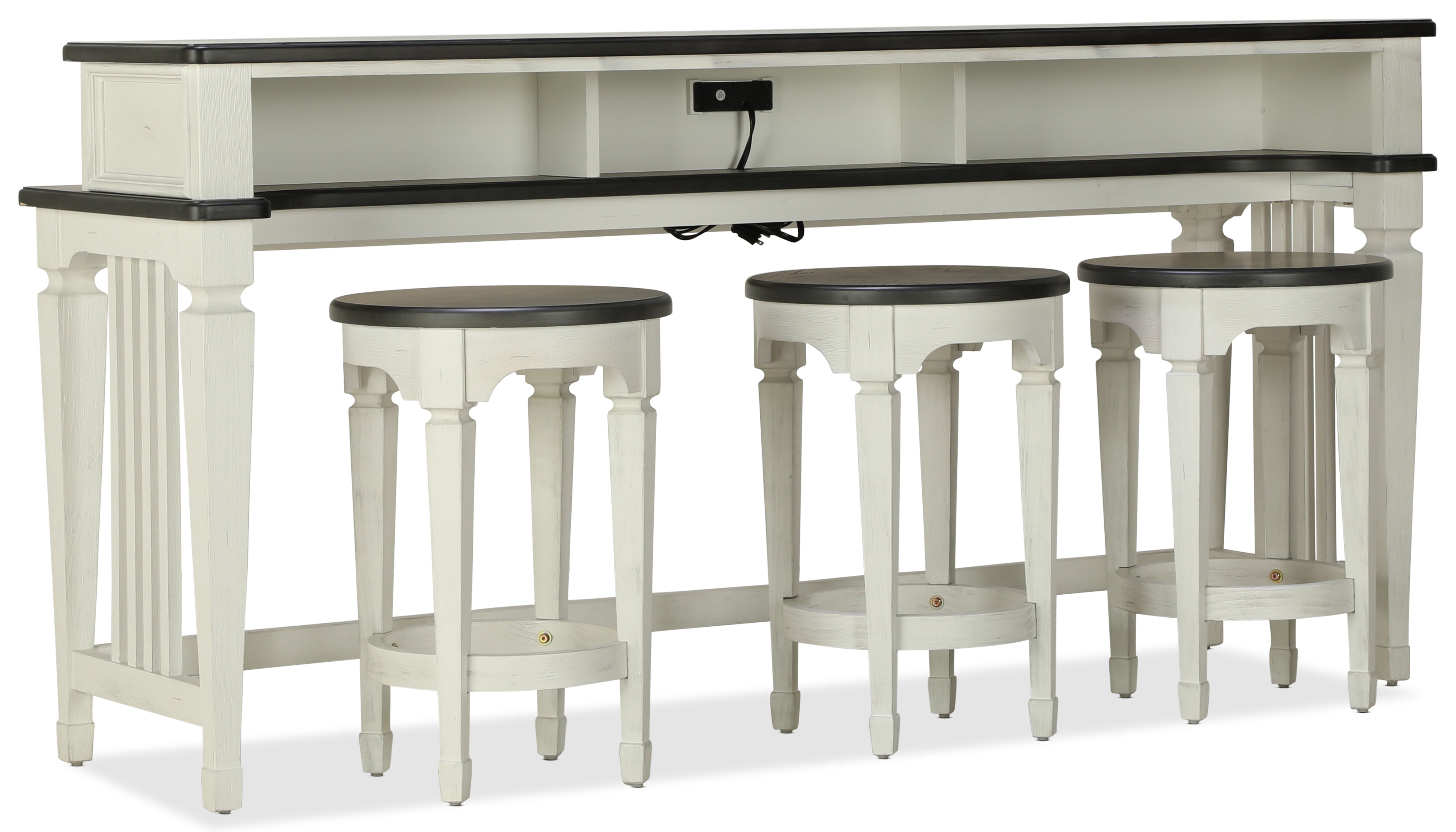 Caden Sofa Table And 3 Stools – John V Schultz Furniture