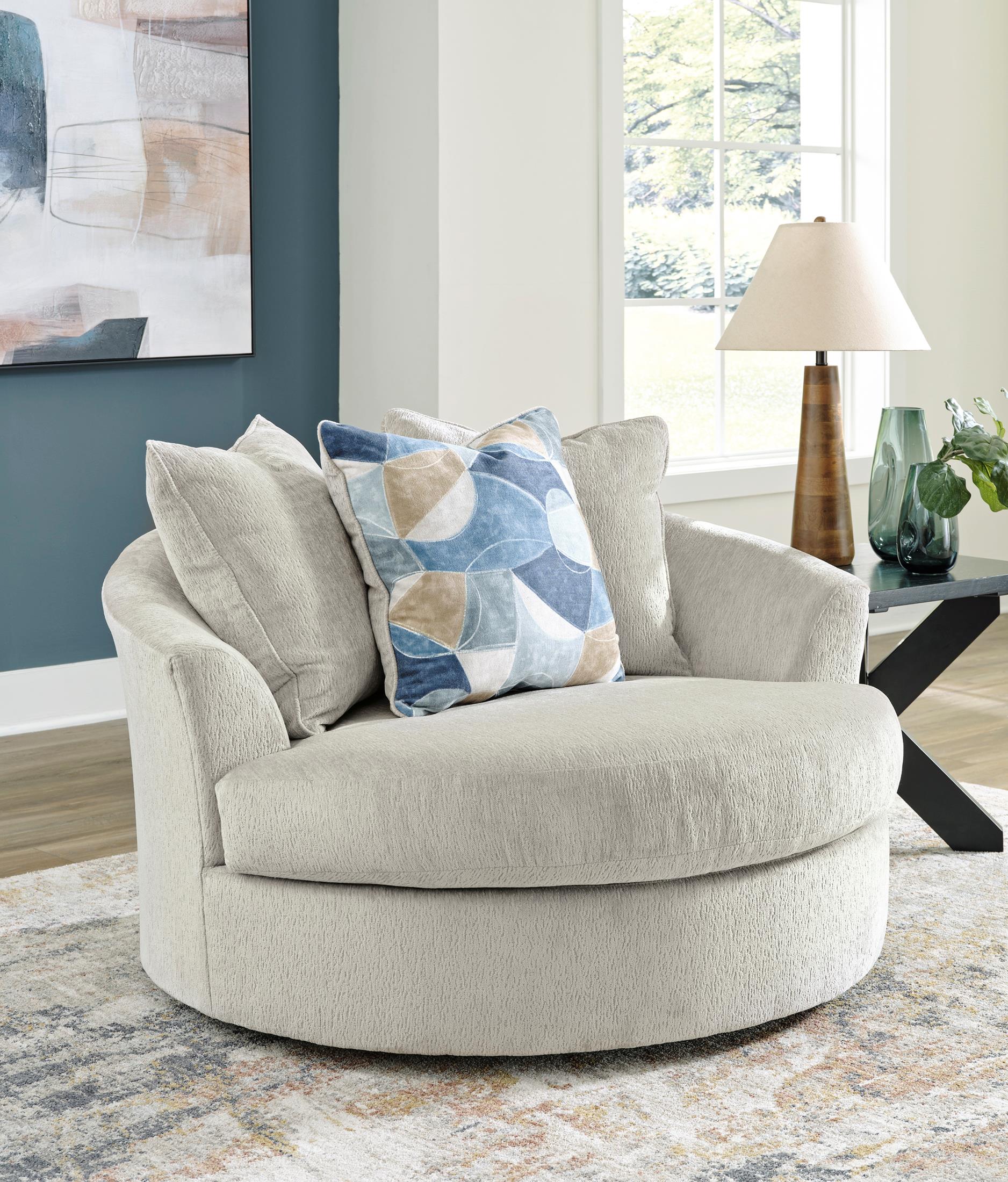 Maxon Place Oversized Swivel Accent Chair – John V Schultz Furniture