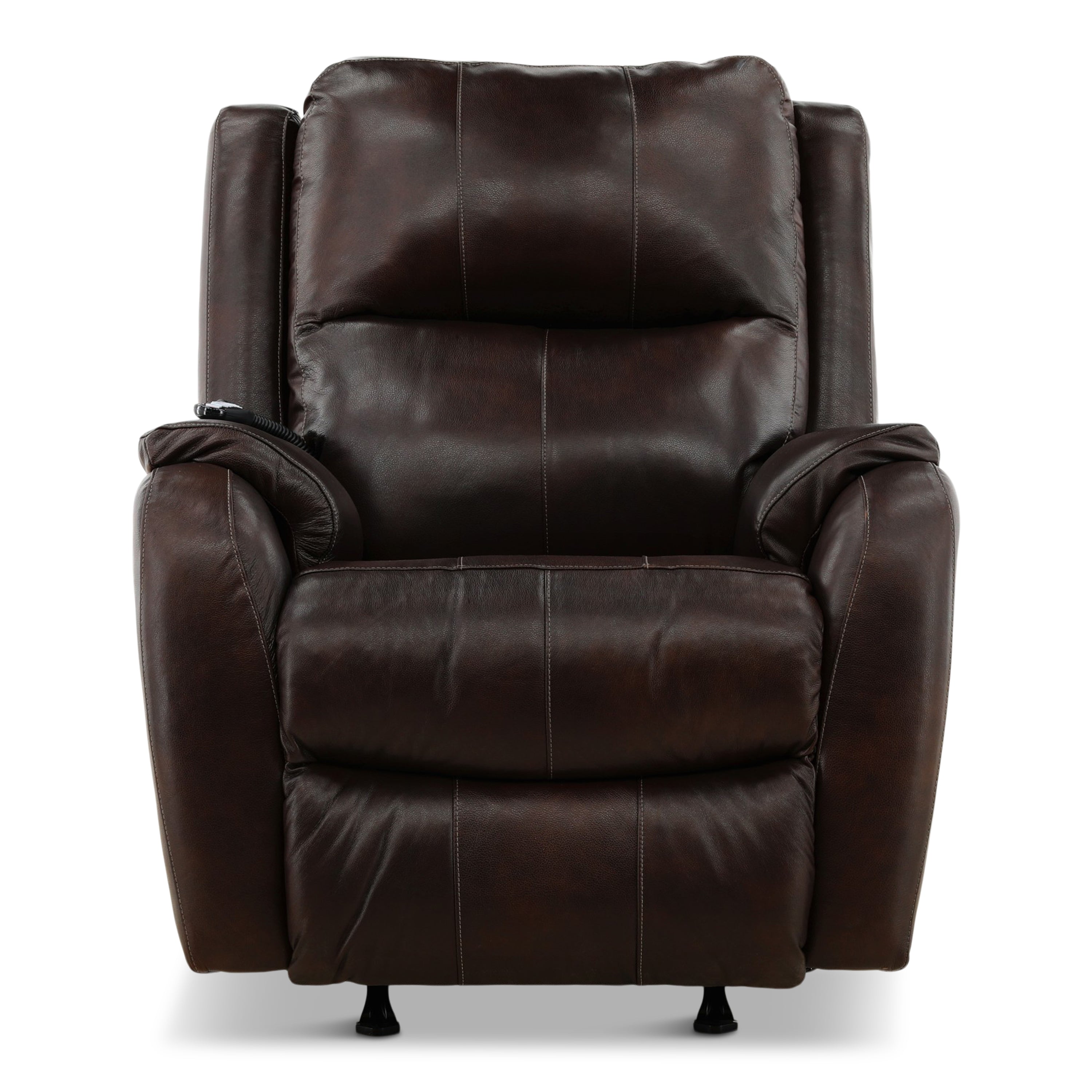 Waylon Leather Power Rocker Recliner – John V Schultz Furniture