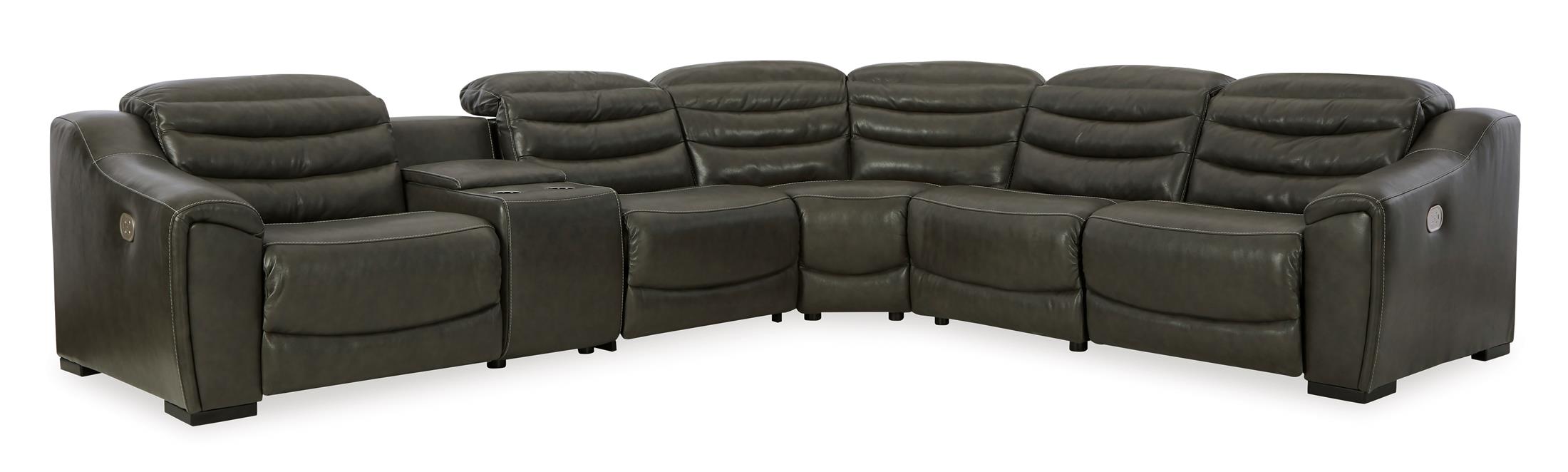 Center Line 6-Piece Power Reclining Sectional – John V Schultz Furniture
