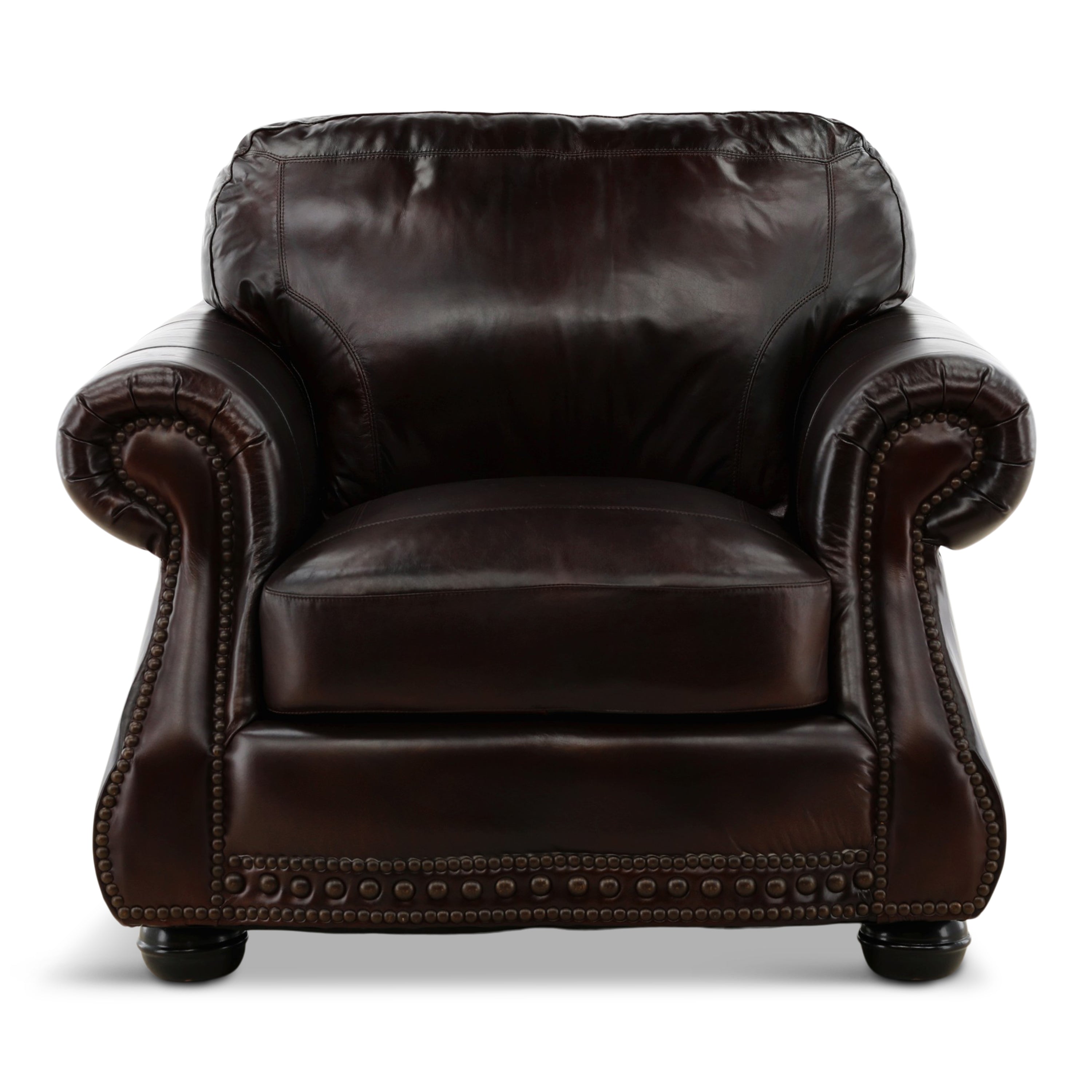 Leonard Leather Chair – John V Schultz Furniture