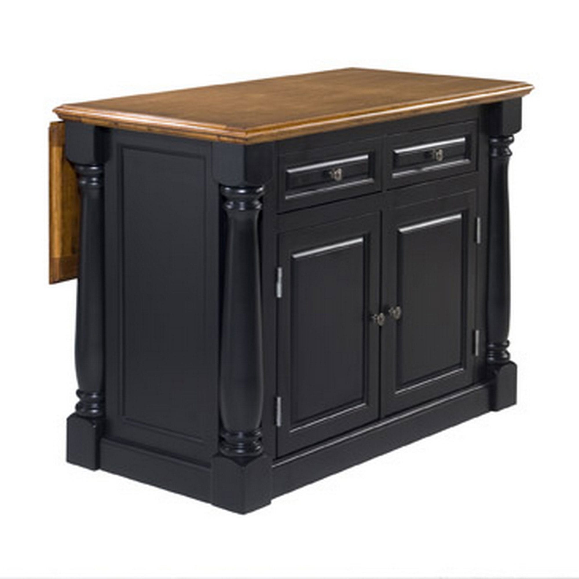 Monarch Kitchen Wood Top Island – John V Schultz Furniture