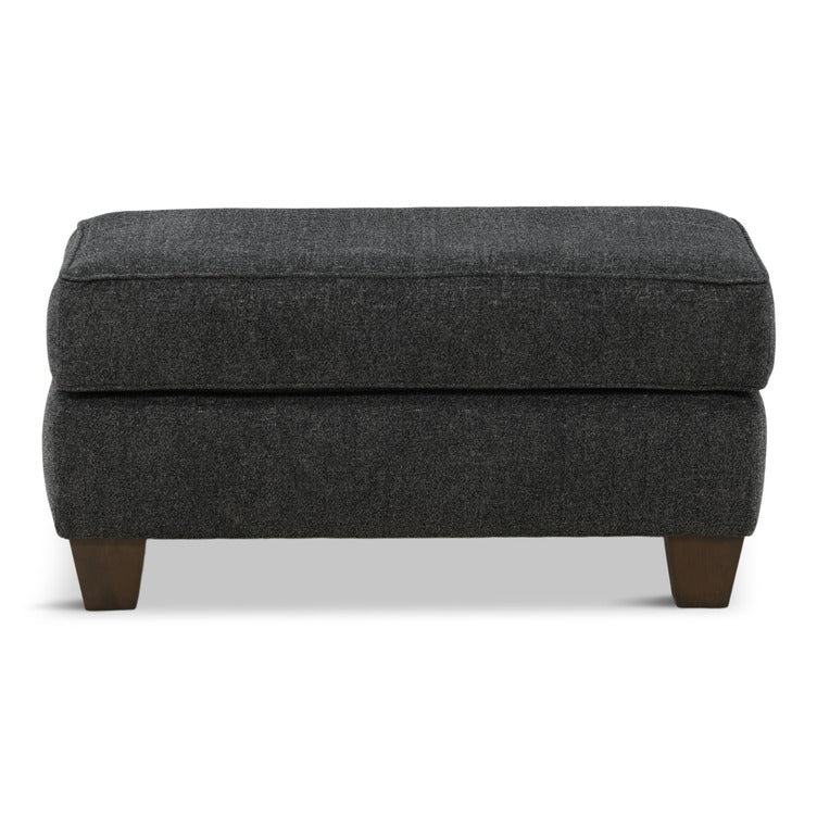 Ashen Ottoman – John V Schultz Furniture