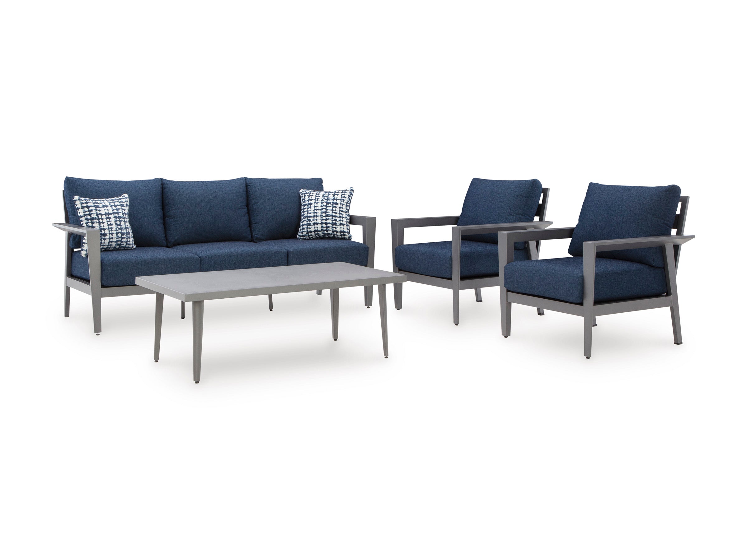Gali 4-Piece Outdoor Seating Set – John V Schultz Furniture